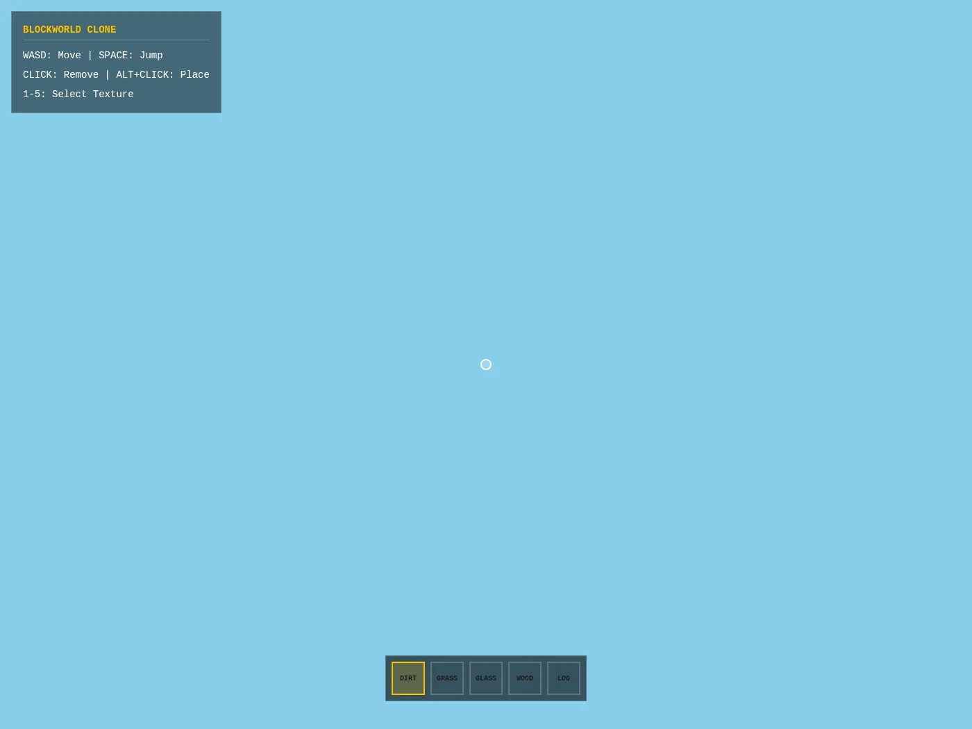 BlockWorld Clone