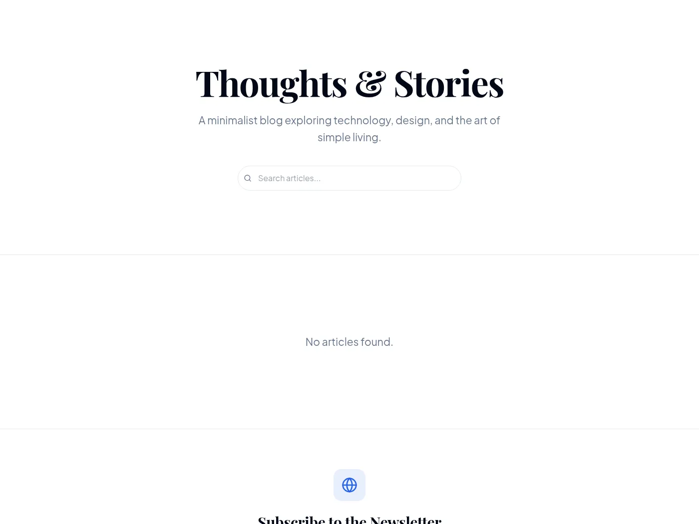 Instant Blog Builder