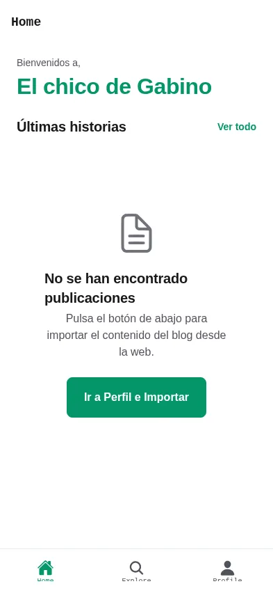 Blog Content App
