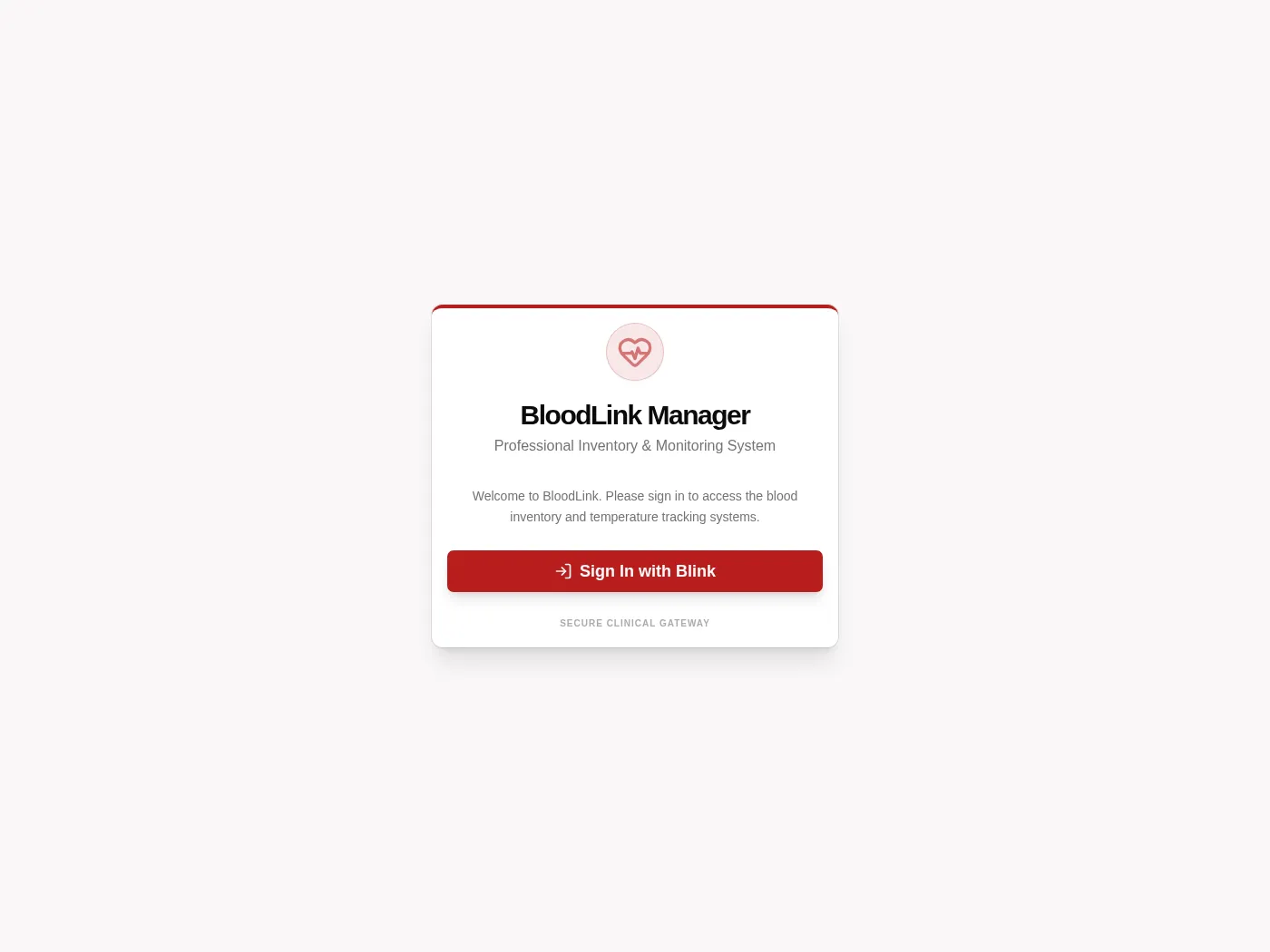 BloodLink Manager