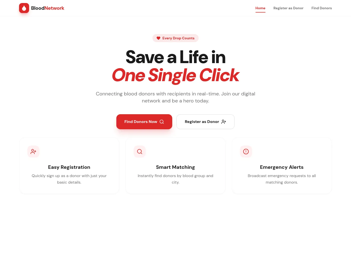 Digital Blood Donation