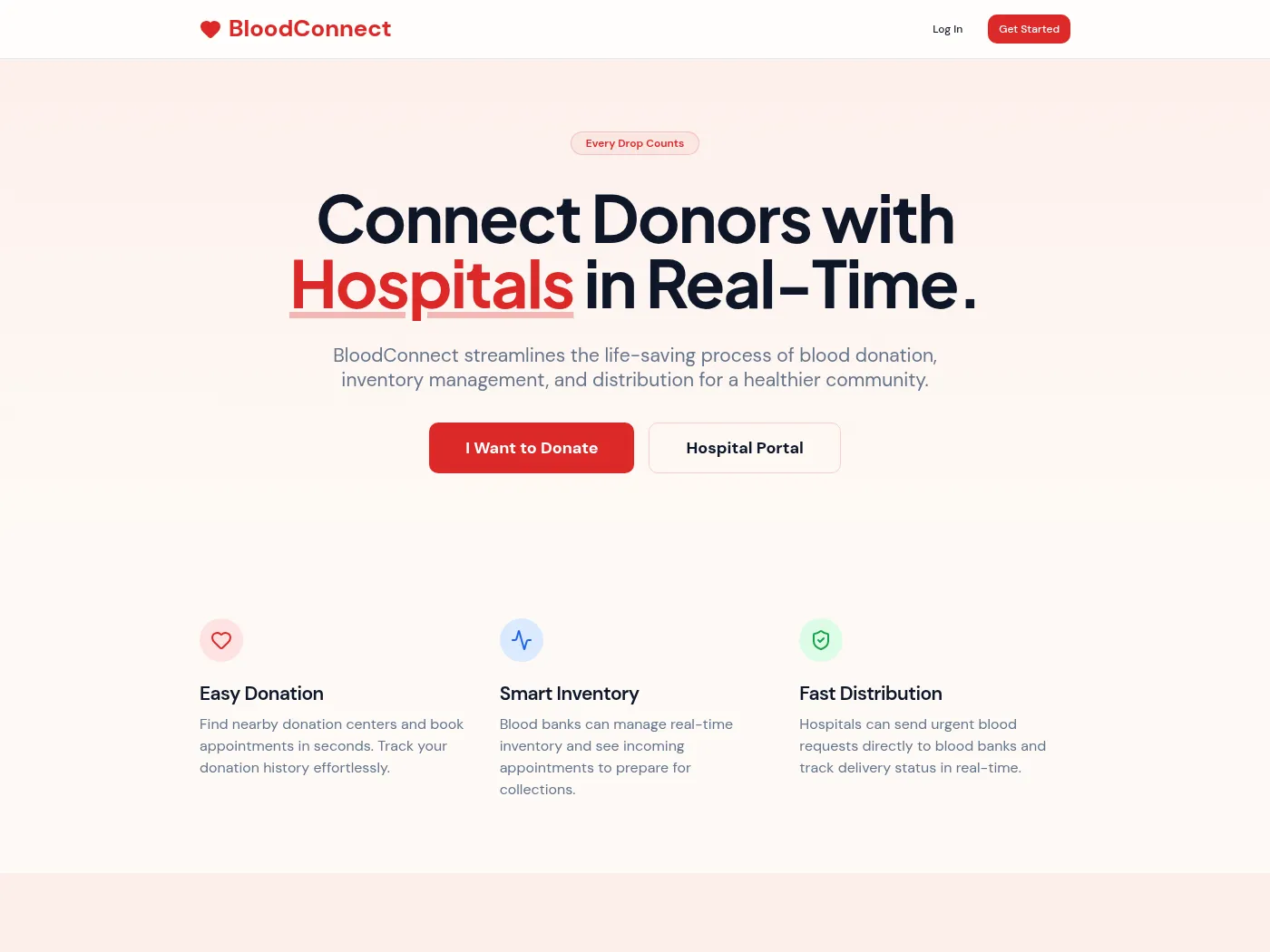 BloodConnect Platform