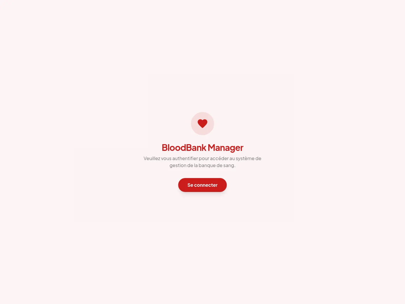 BloodBank Manager