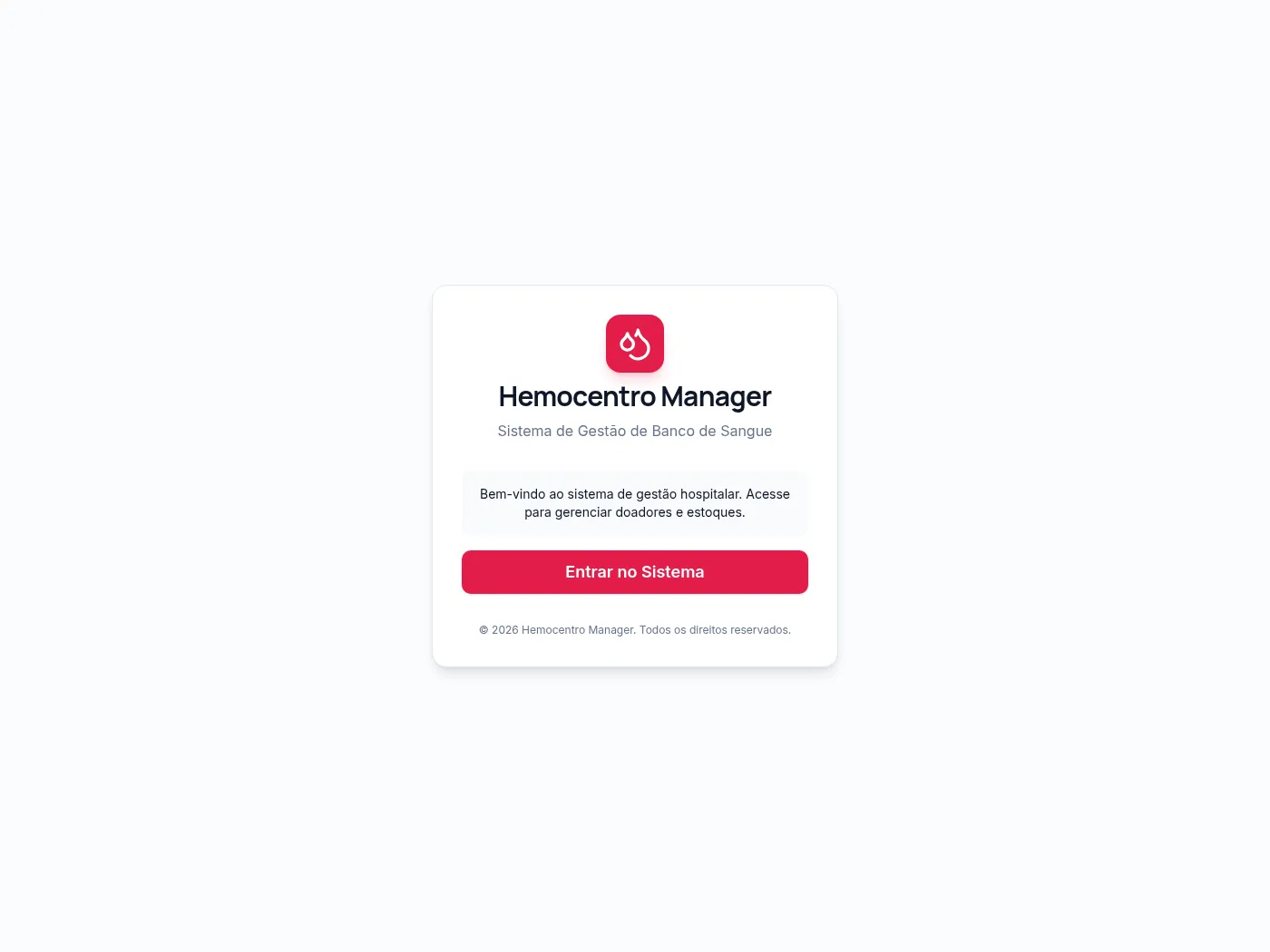 Hemocentro Manager