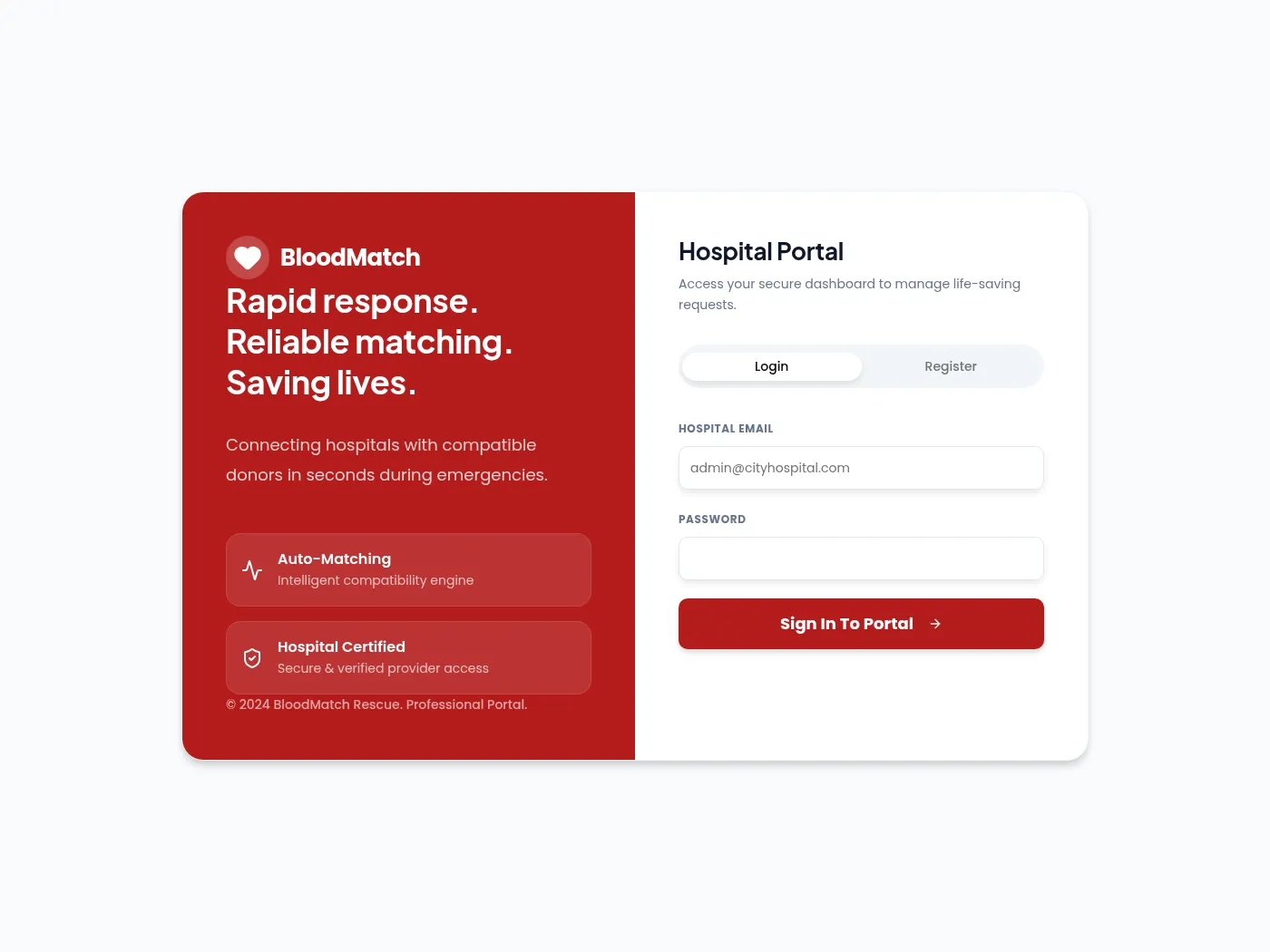 BloodMatch Rescue