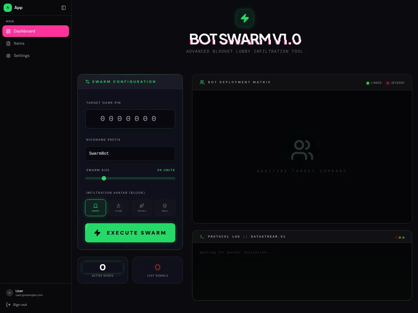 Blooket Bot Swarm