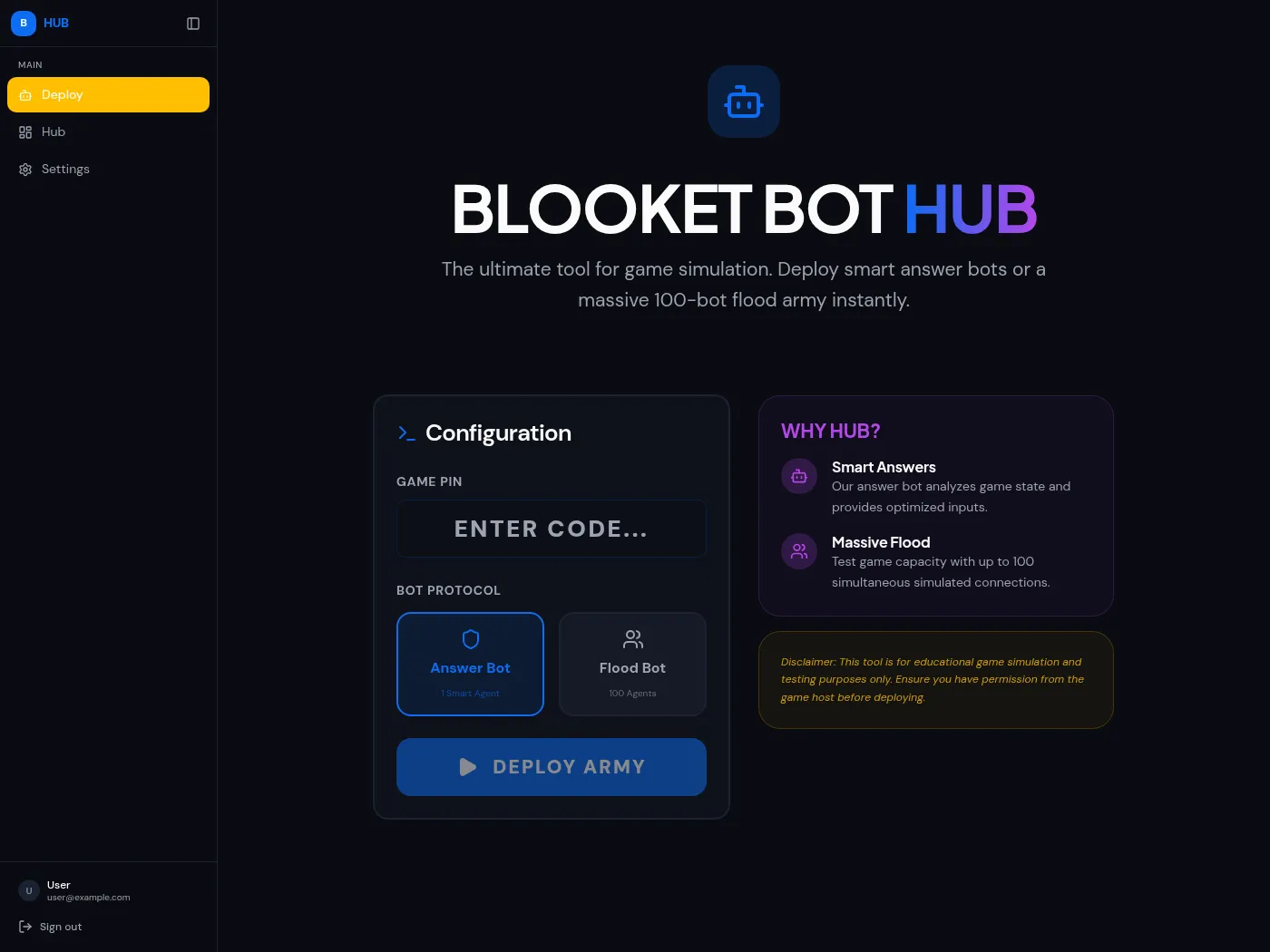 Blooket Bot Hub