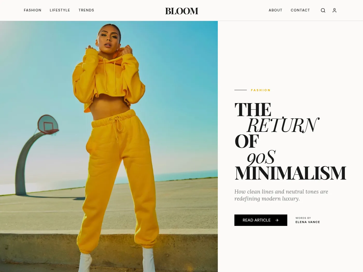 Bloom Magazine Site
