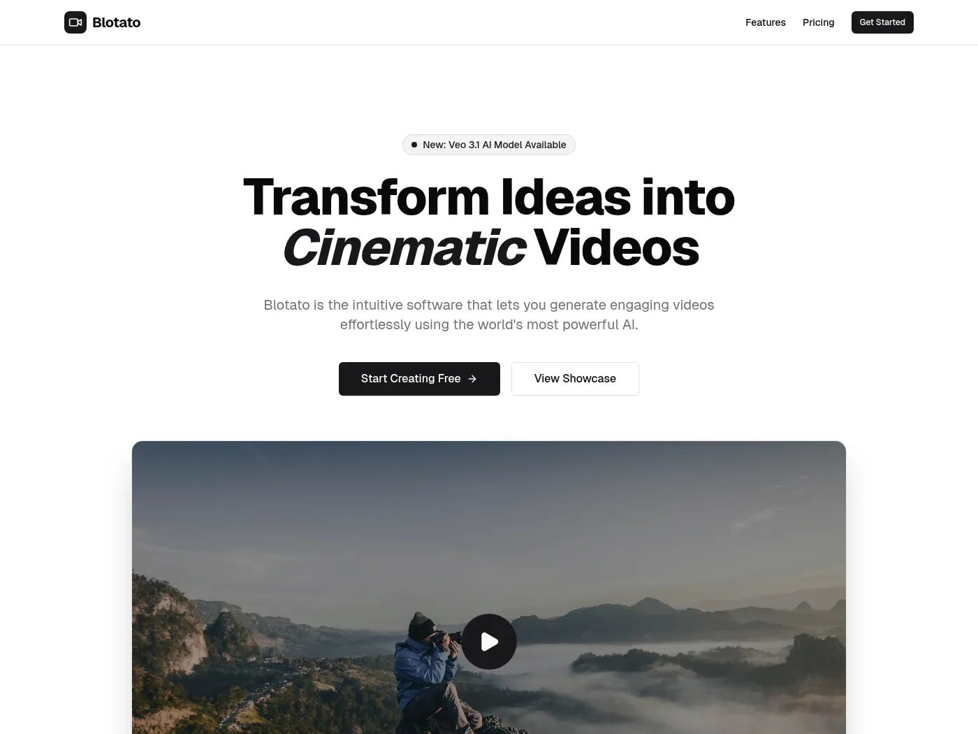 Blotato Video Creator