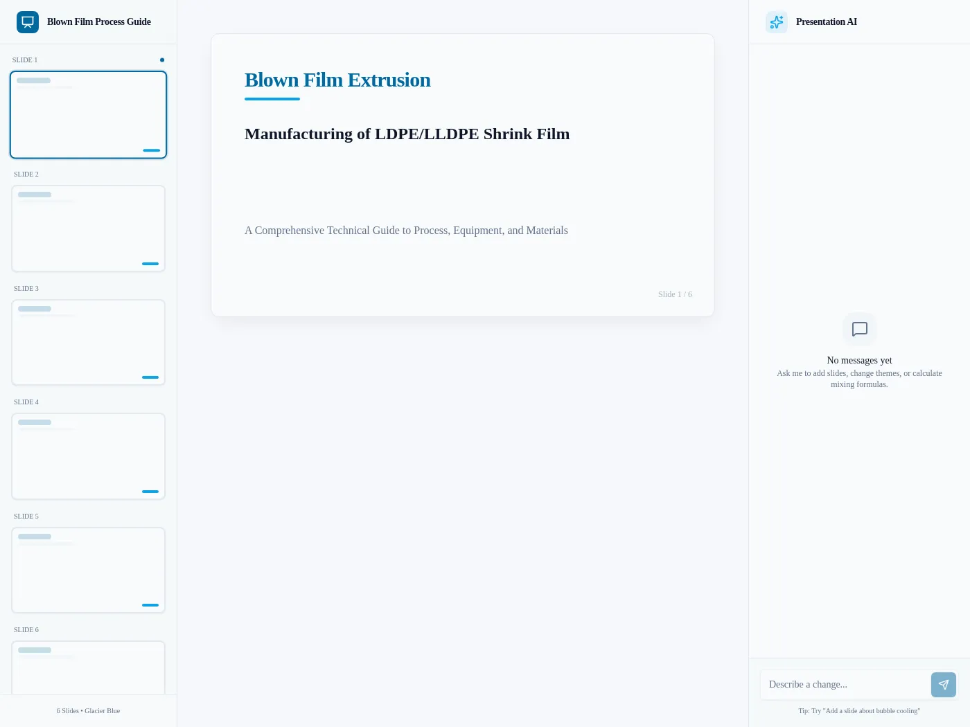 Blown Film Process Guide