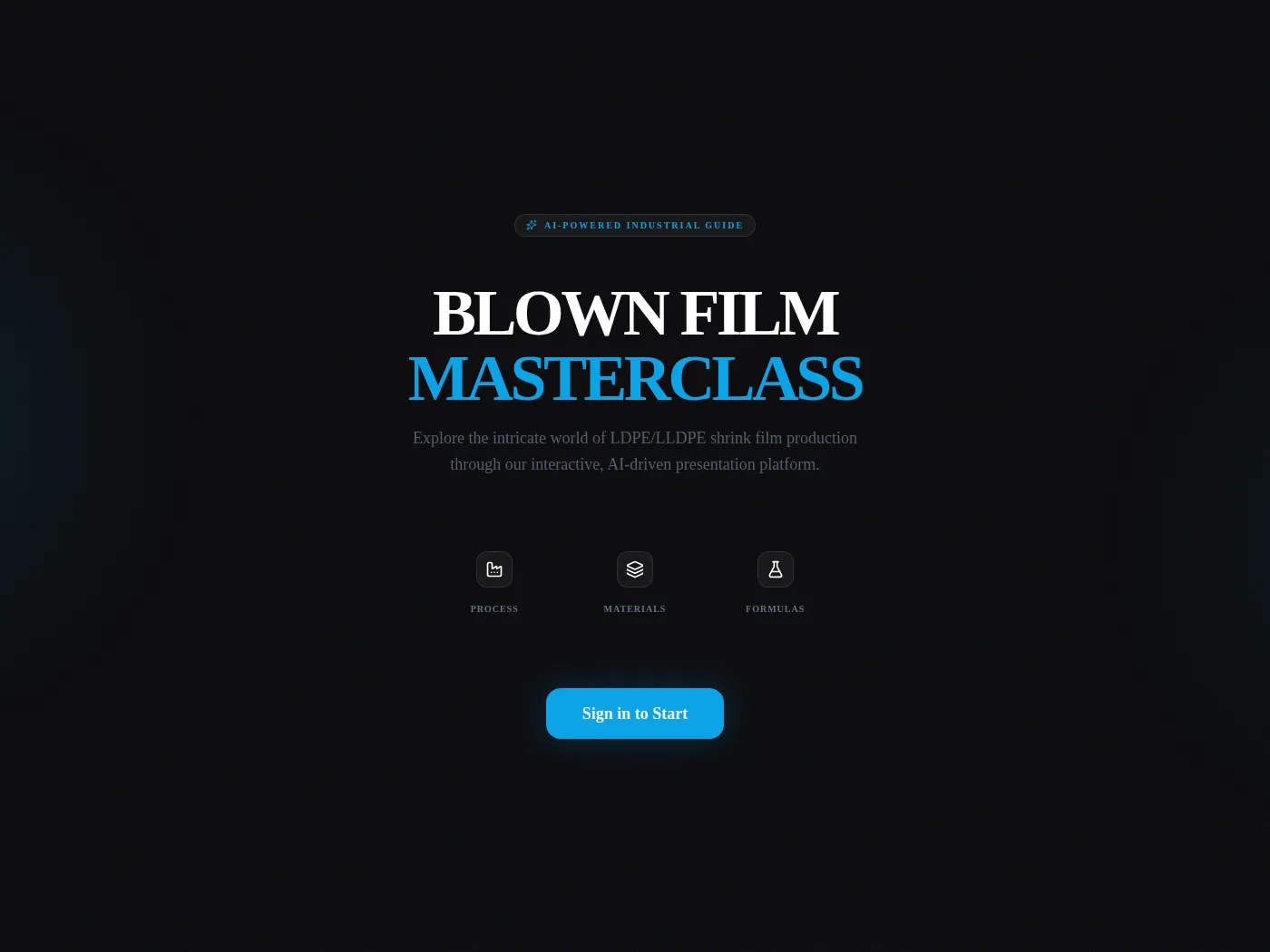 Blown Film Guide Slides
