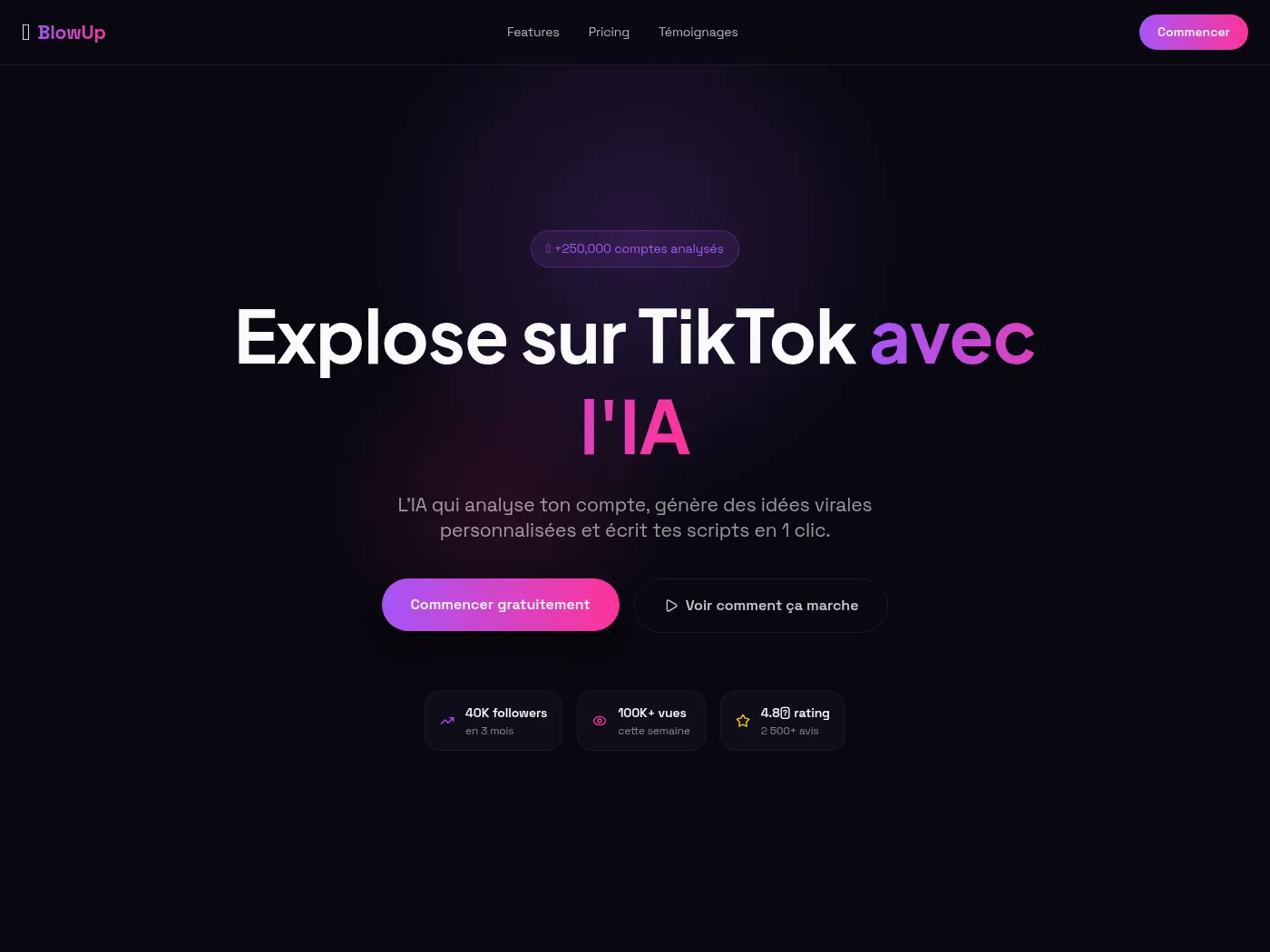Blow Up Creator Hub