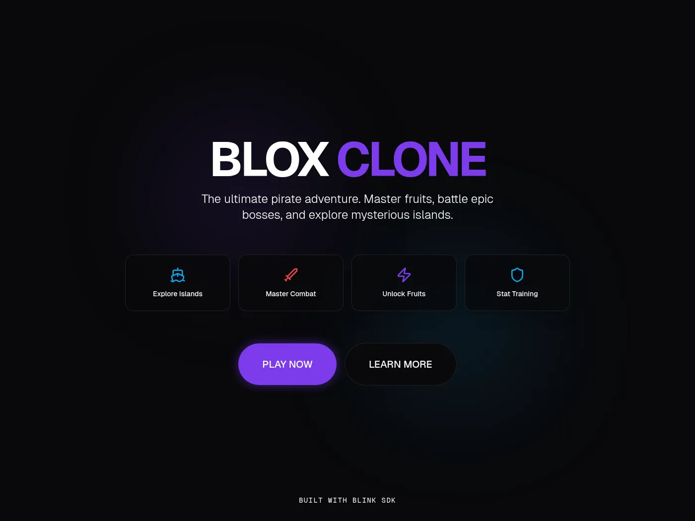 Blox Fruits Game Clone