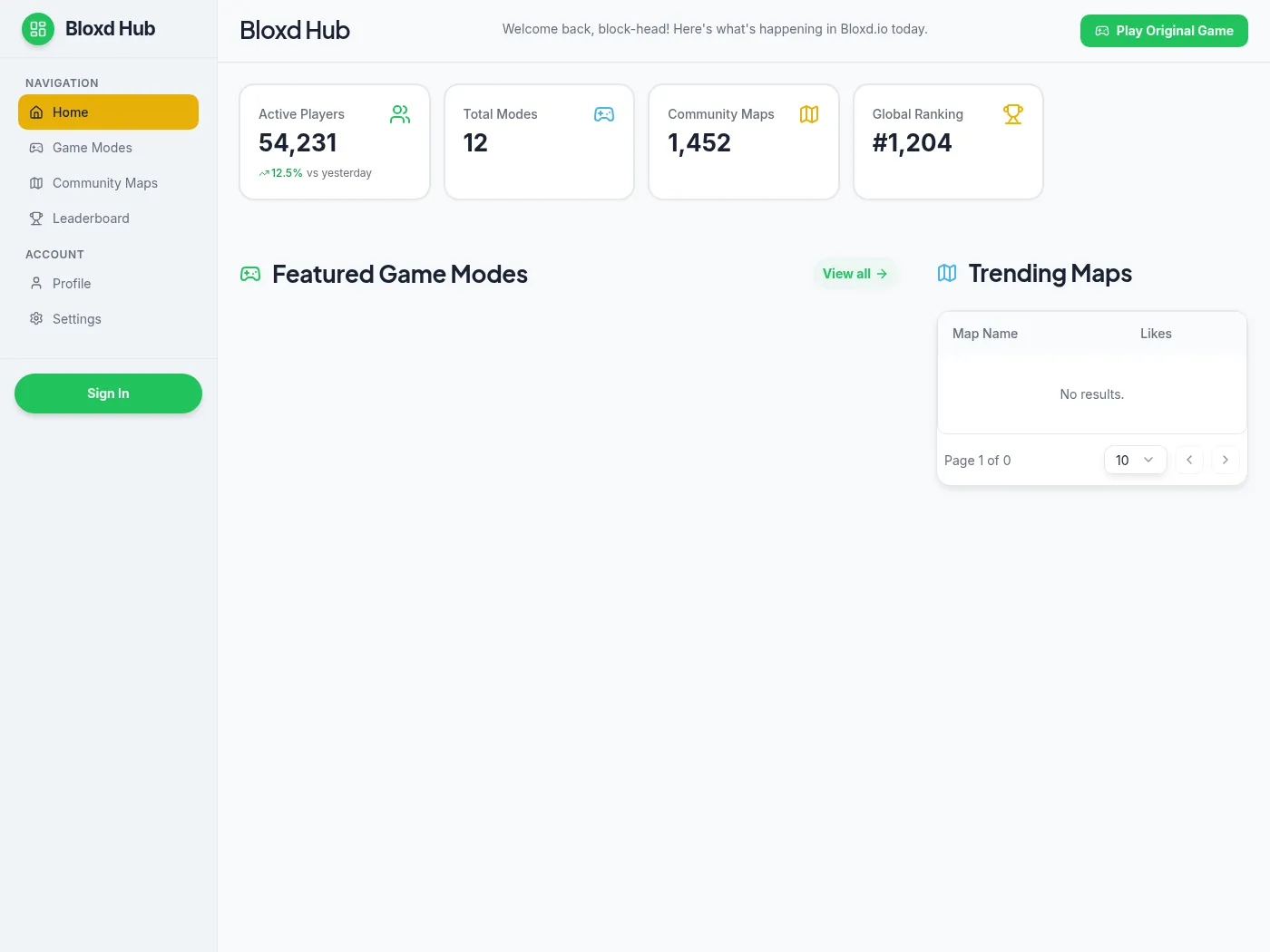 Bloxd.io Game Hub