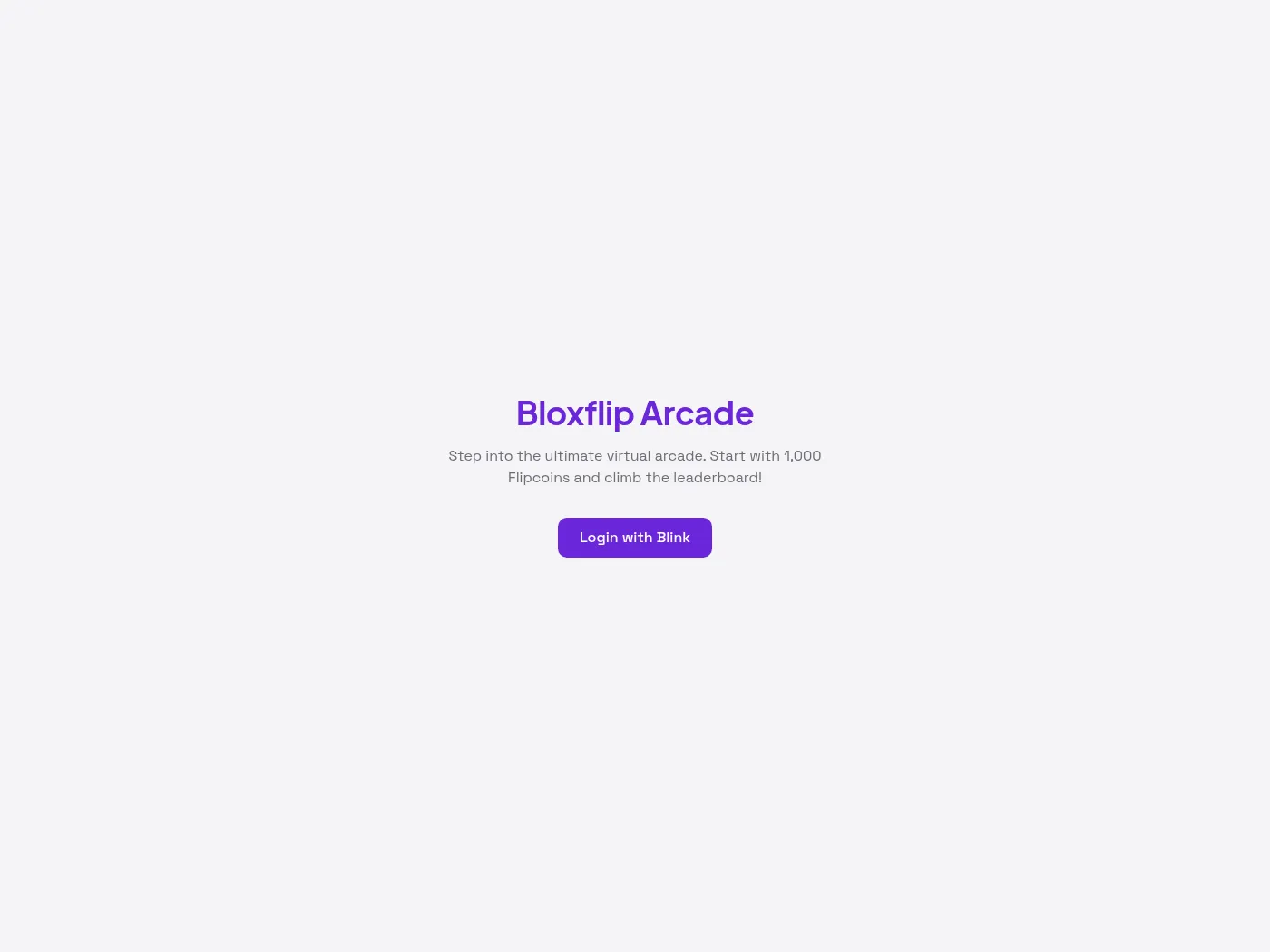 Bloxflip Arcade