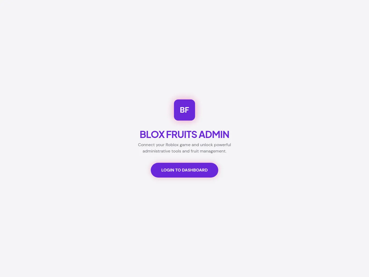 Blox Fruits Admin Panel