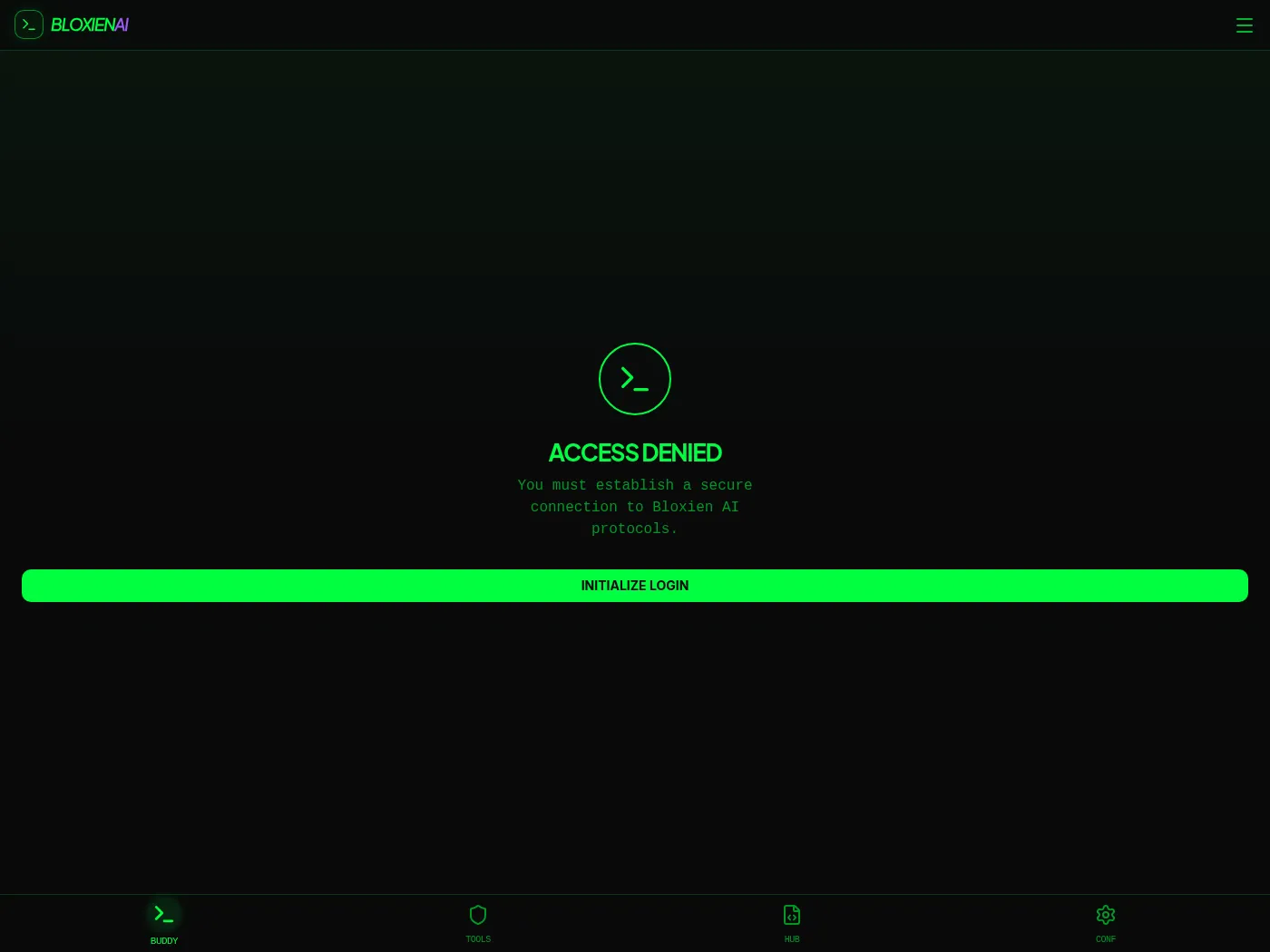 Bloxien AI Hacker App