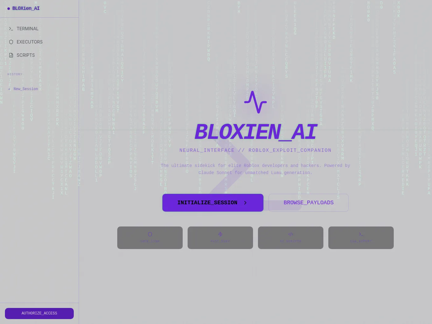 Bloxien AI Buddy