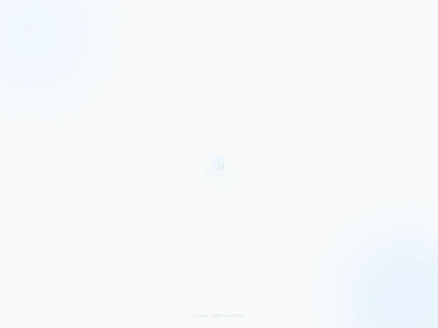 Blue Invite Card