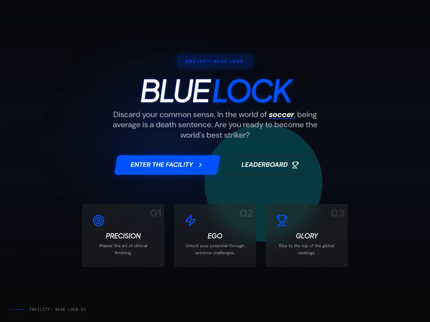 Blue Lock Game Hub