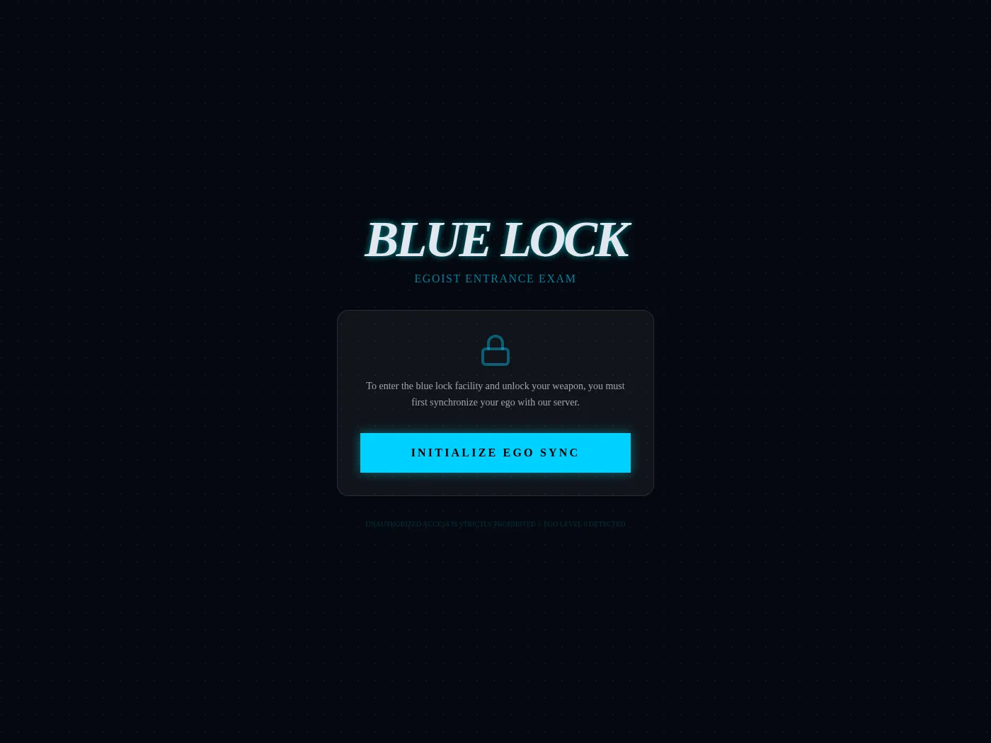 Blue Lock 3D Soccer