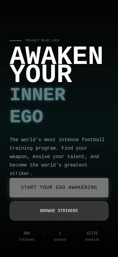Blue Lock Training Pro