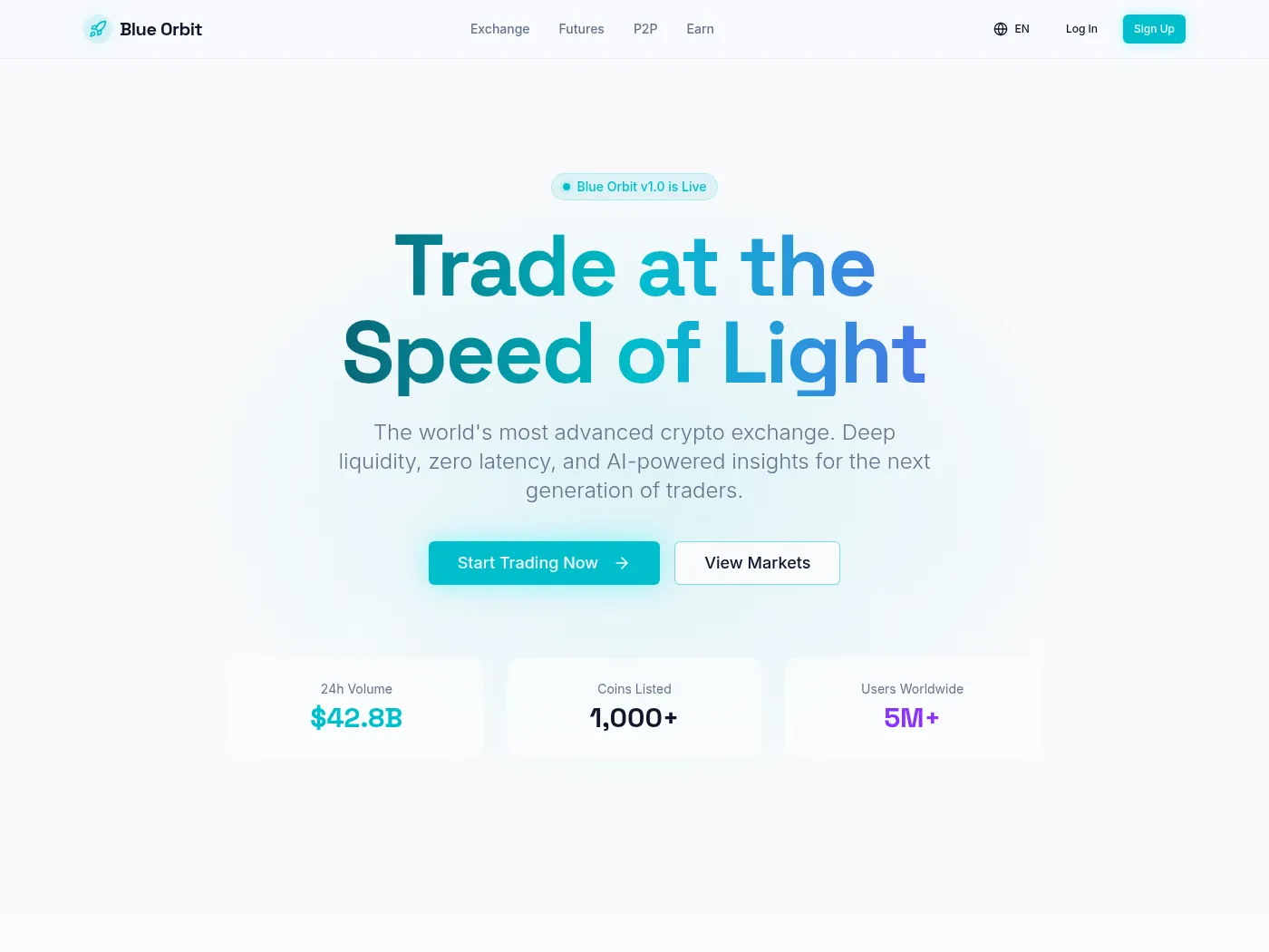 Blue Orbit Exchange