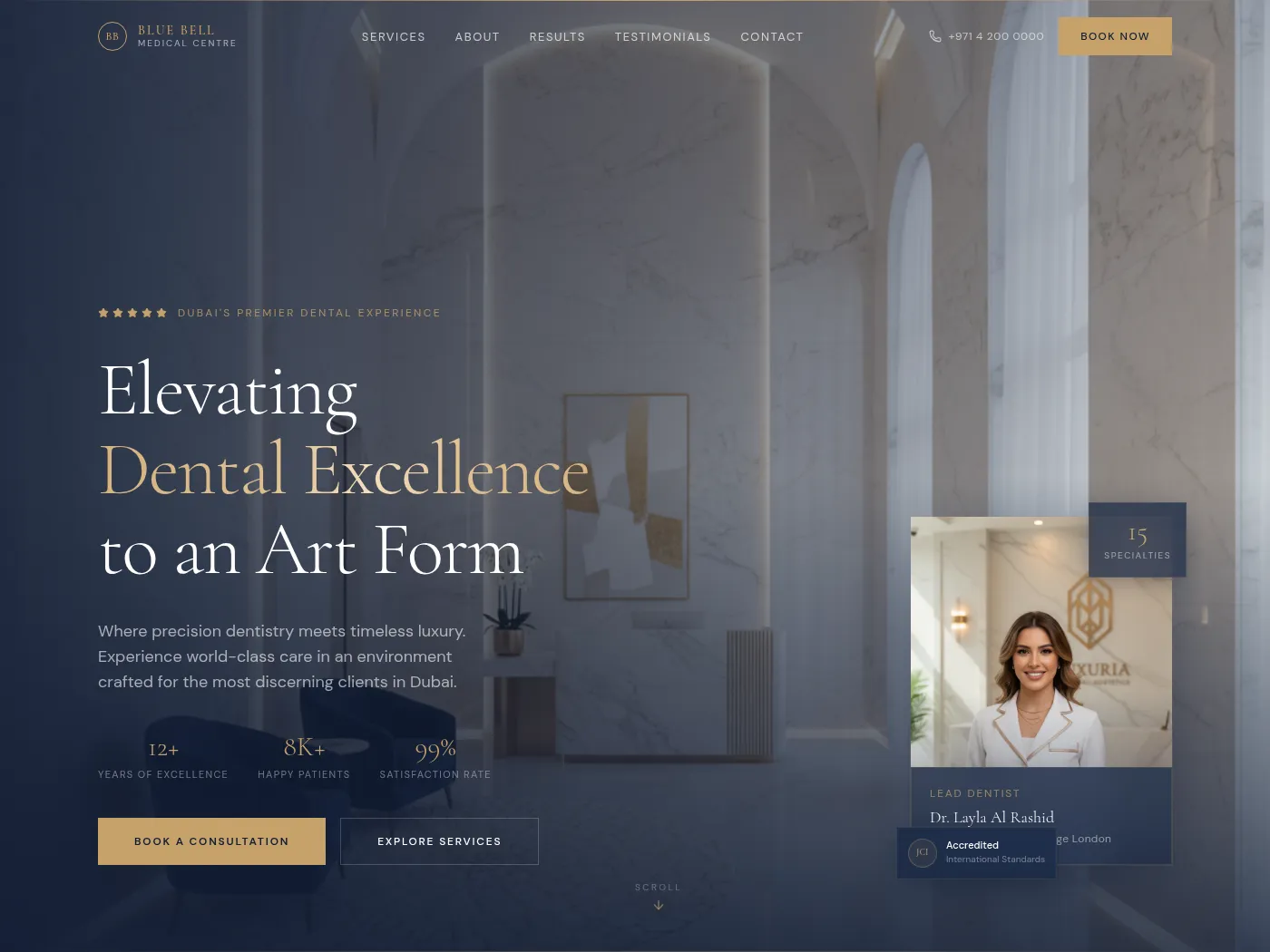Blue Bell Luxe Landing
