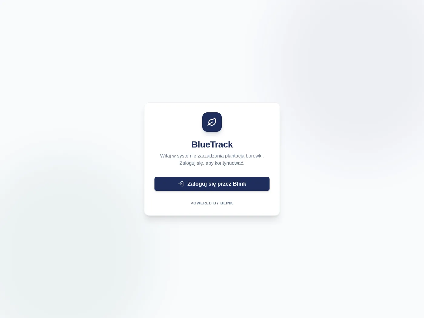 Blueberry Plantation Tracker