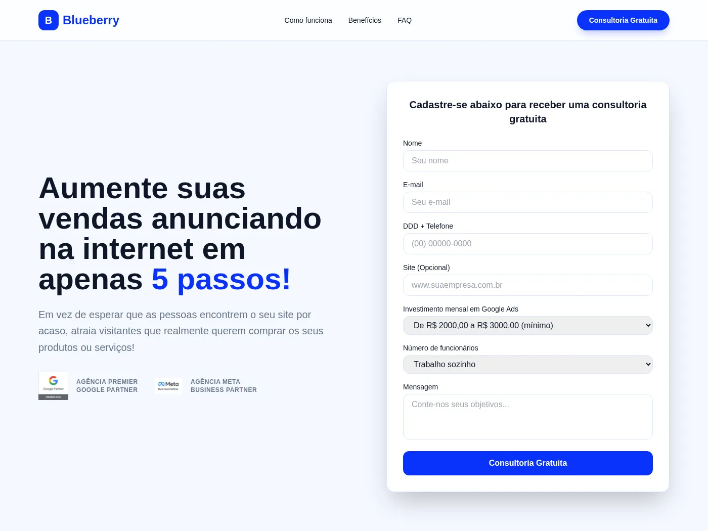 Blueberry Marketing LP