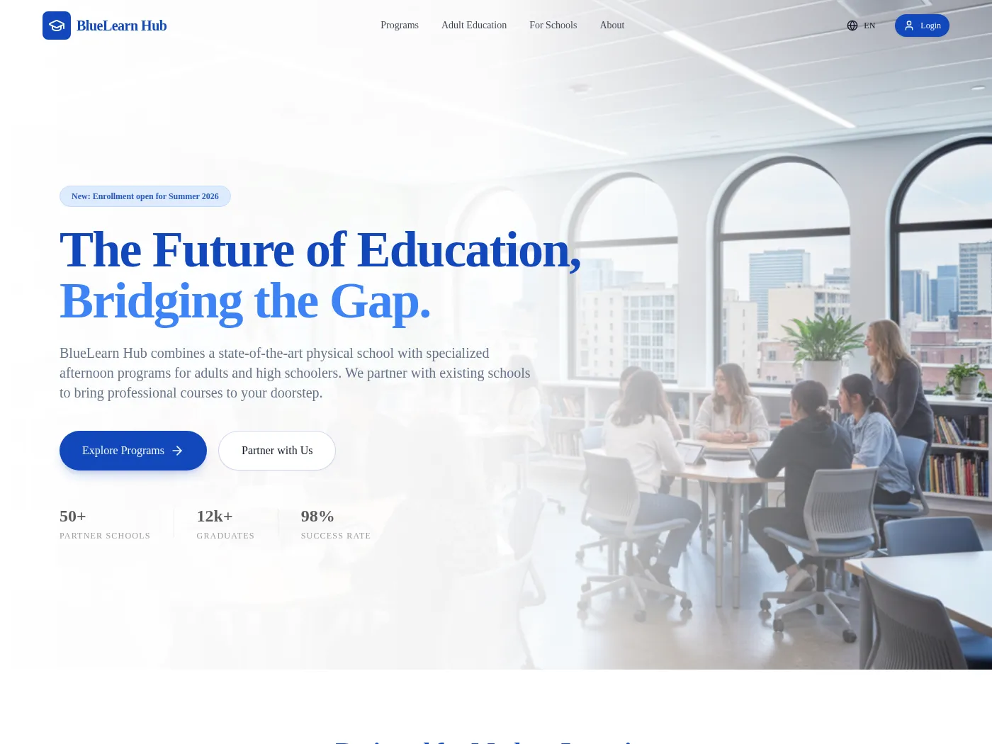 BlueLearn Hub