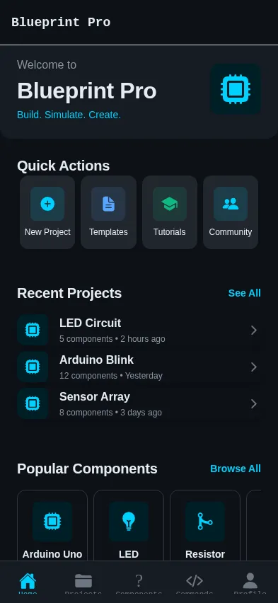 Blueprint Pro Simulator