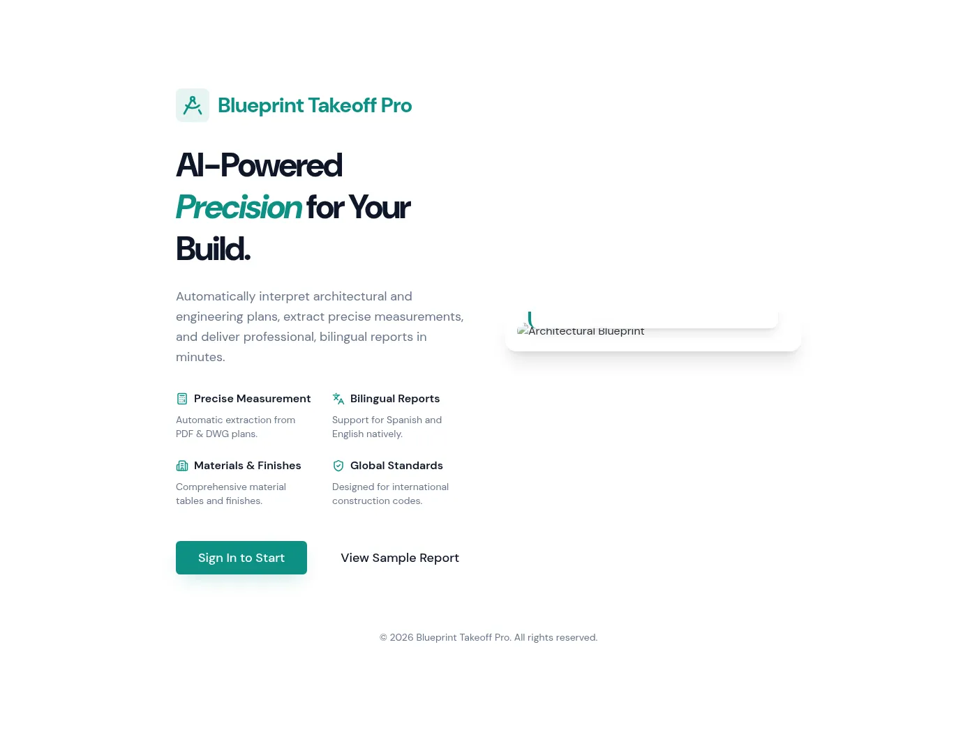 Blueprint Takeoff Pro