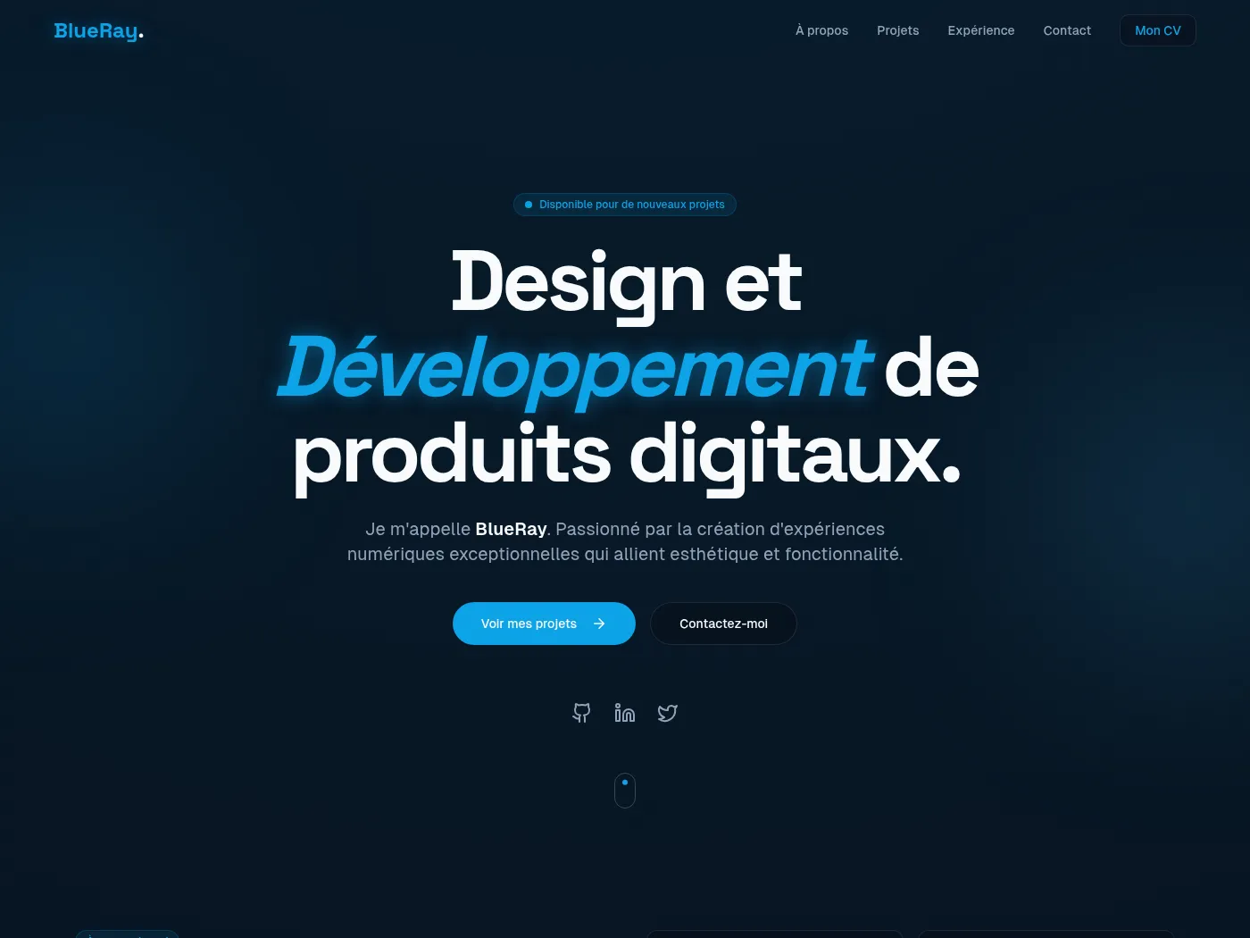 BlueRay Portfolio