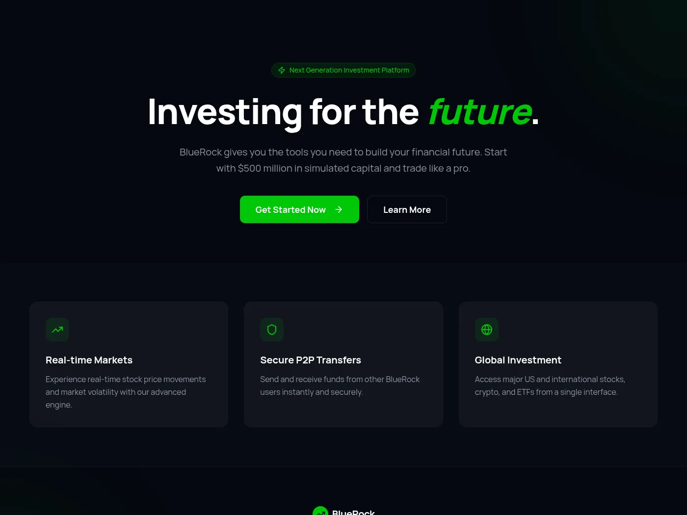 BlueRock Investment Platform