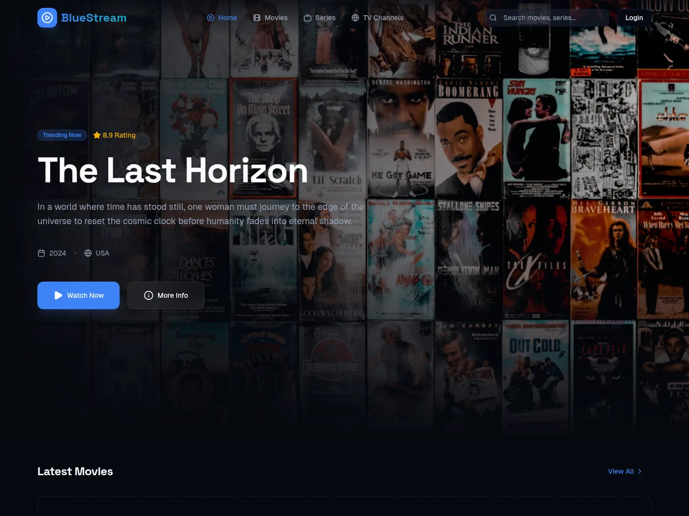 BlueStream TV Platform