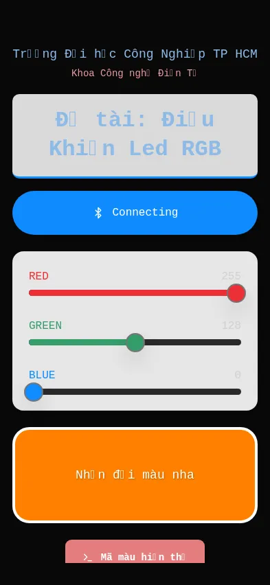 Aquarium LED Bluetooth App