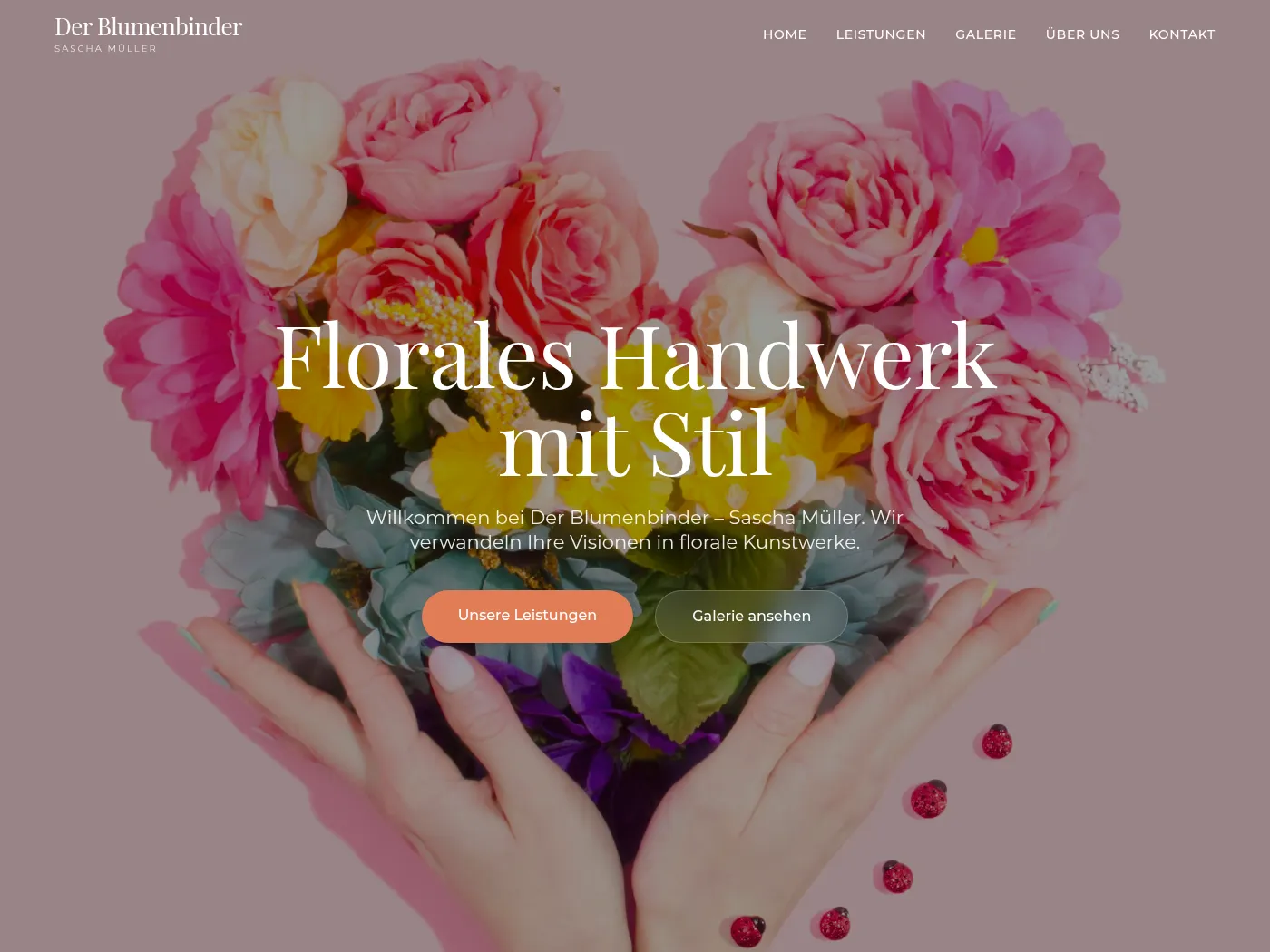 Der Blumenbinder Site