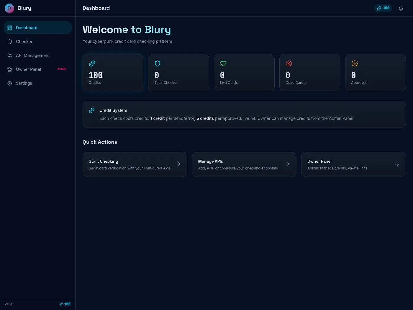 Blury Card Checker