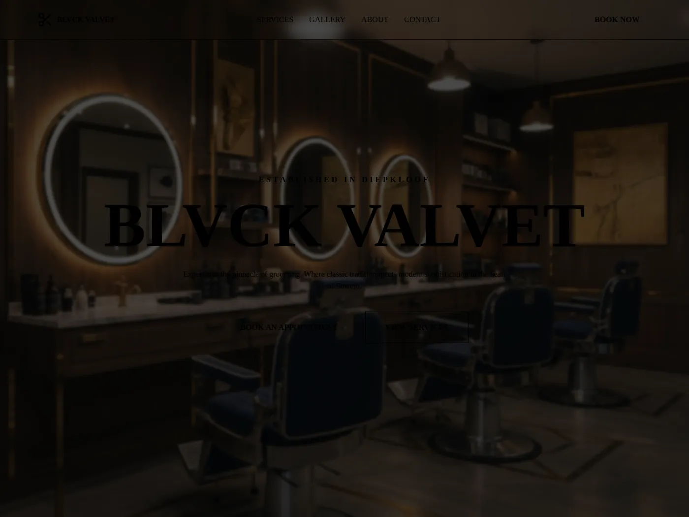 Blvck Valvet Website