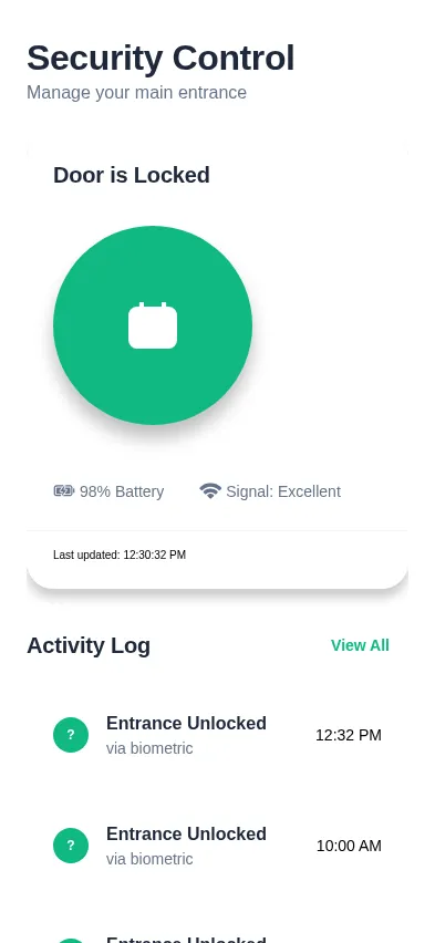 Blynk ESP32 Door Unlock