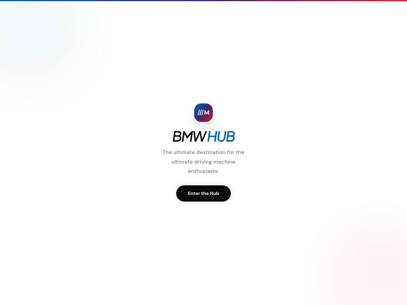 BMW Enthusiast Hub