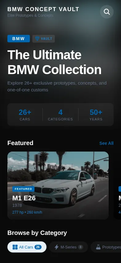 BMW Concept Vault
