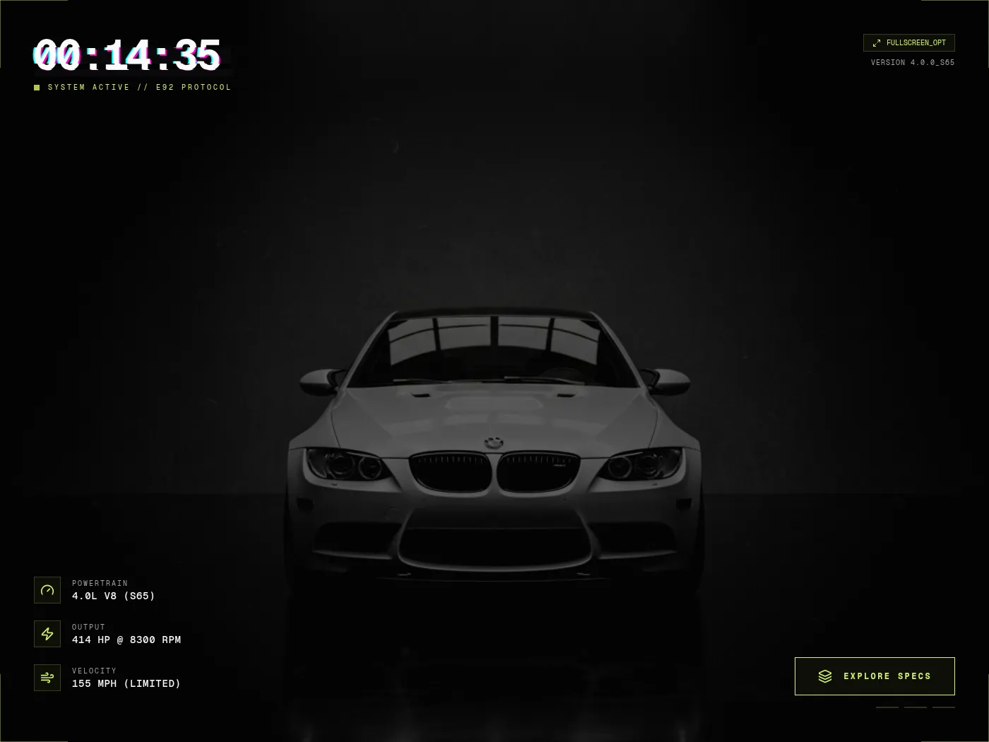 BMW E92 M3 Wallpaper