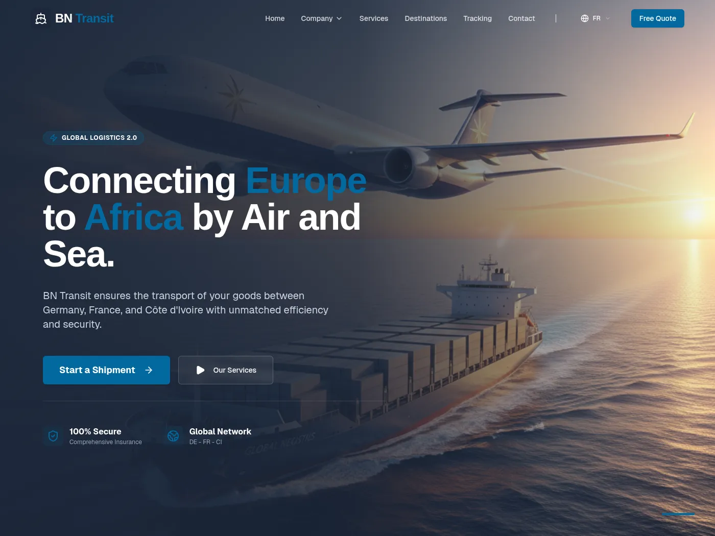 BN Transit Cargo Web