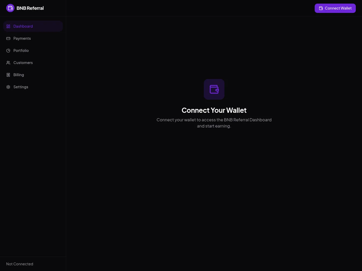 BNB Referral Dashboard