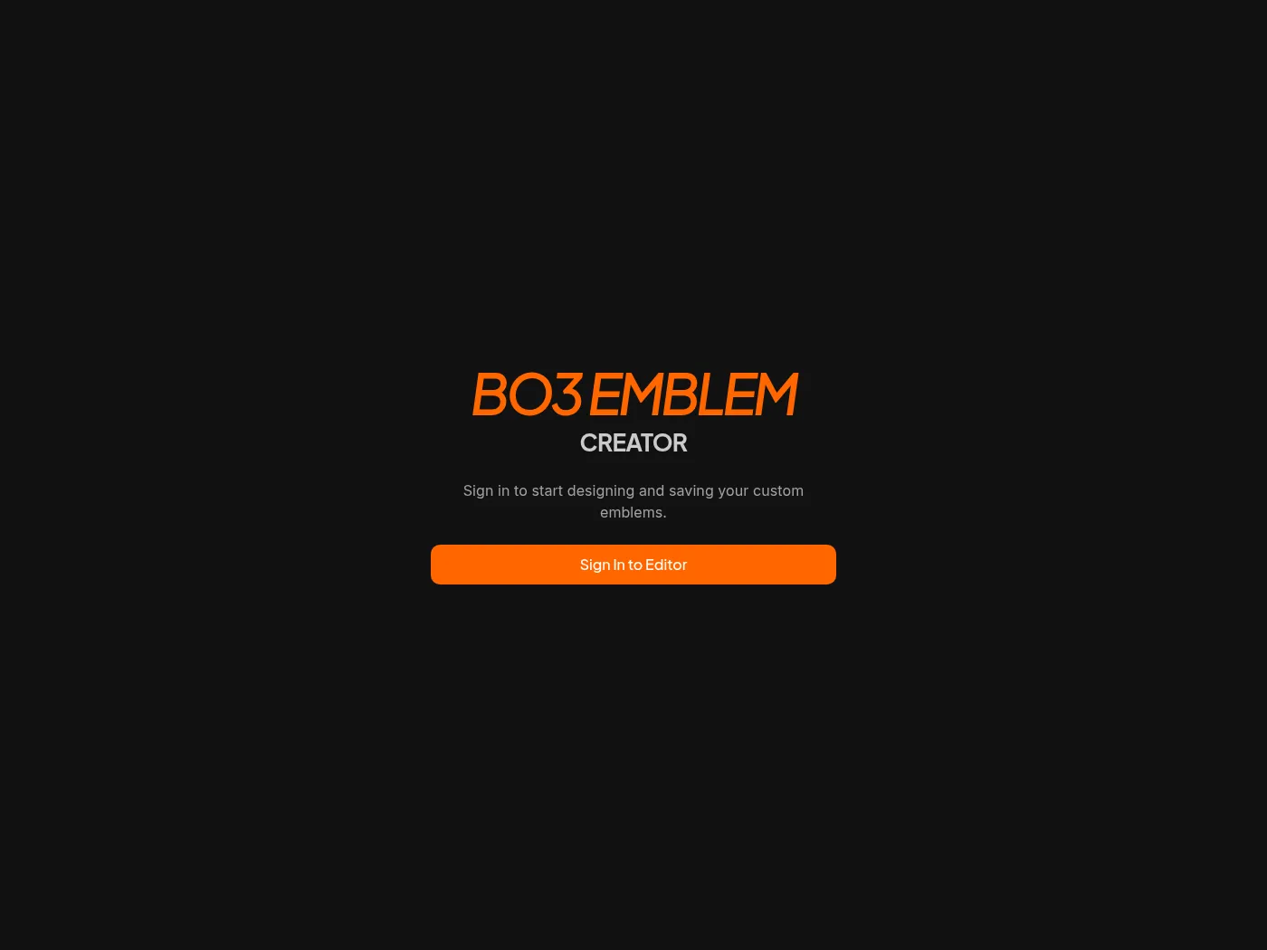BO3 Emblem Creator