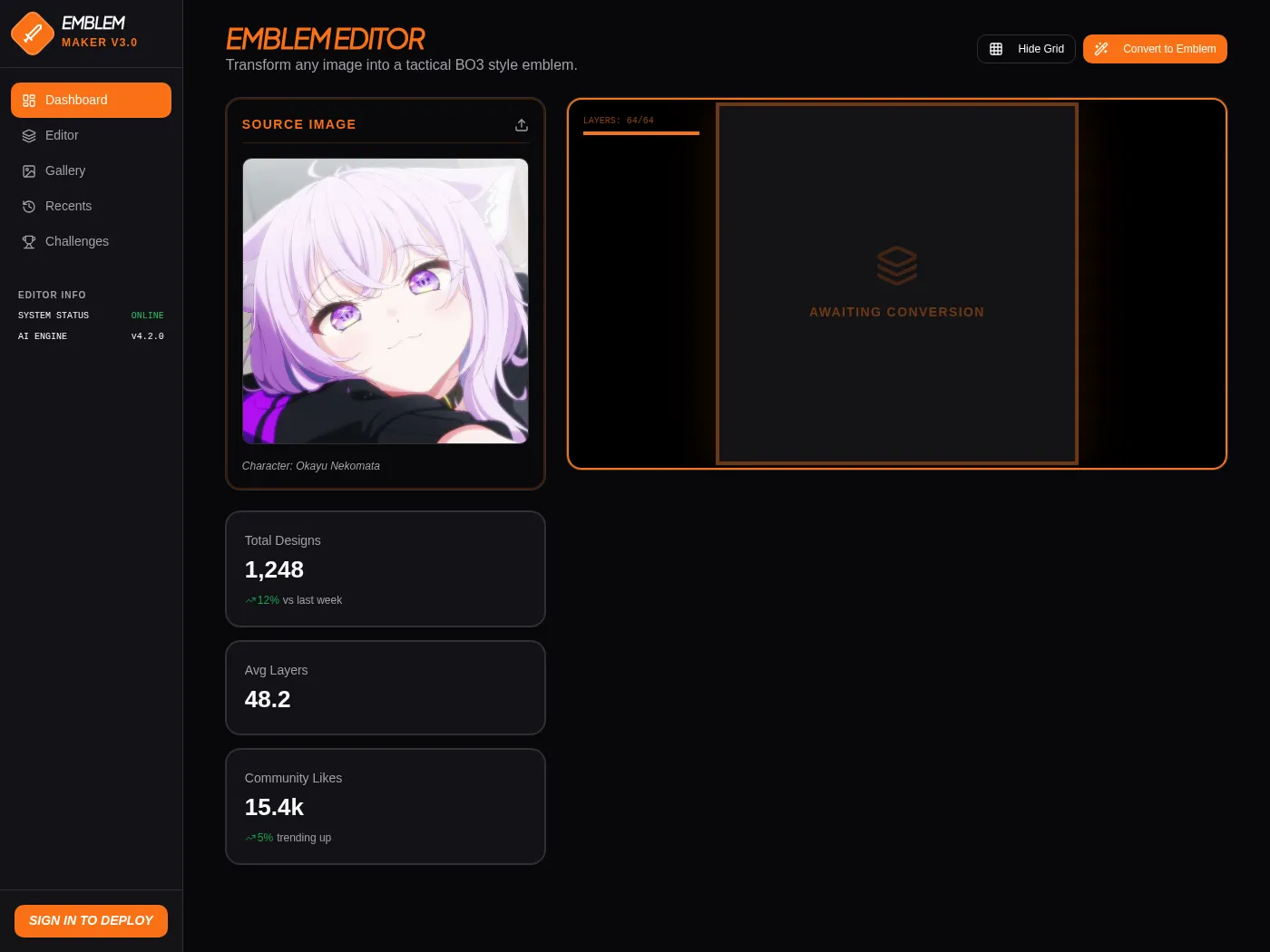 Black Ops 3 Emblem Maker