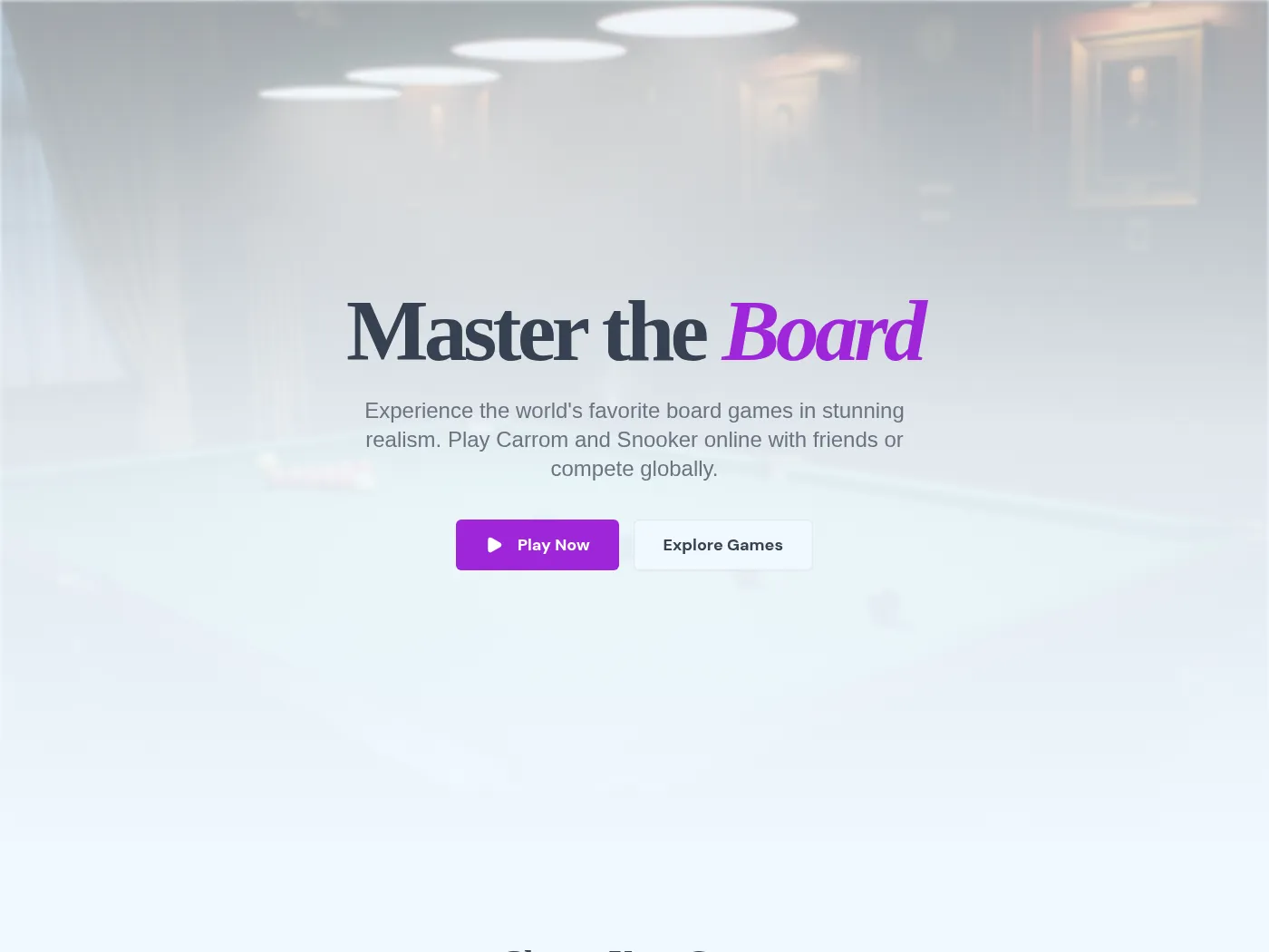 Board Game Web Clone