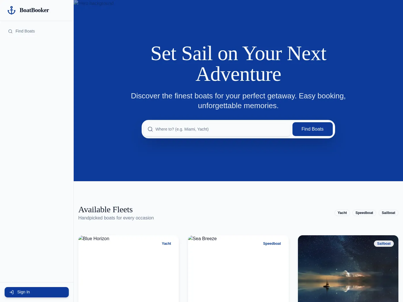 BoatBooker SaaS
